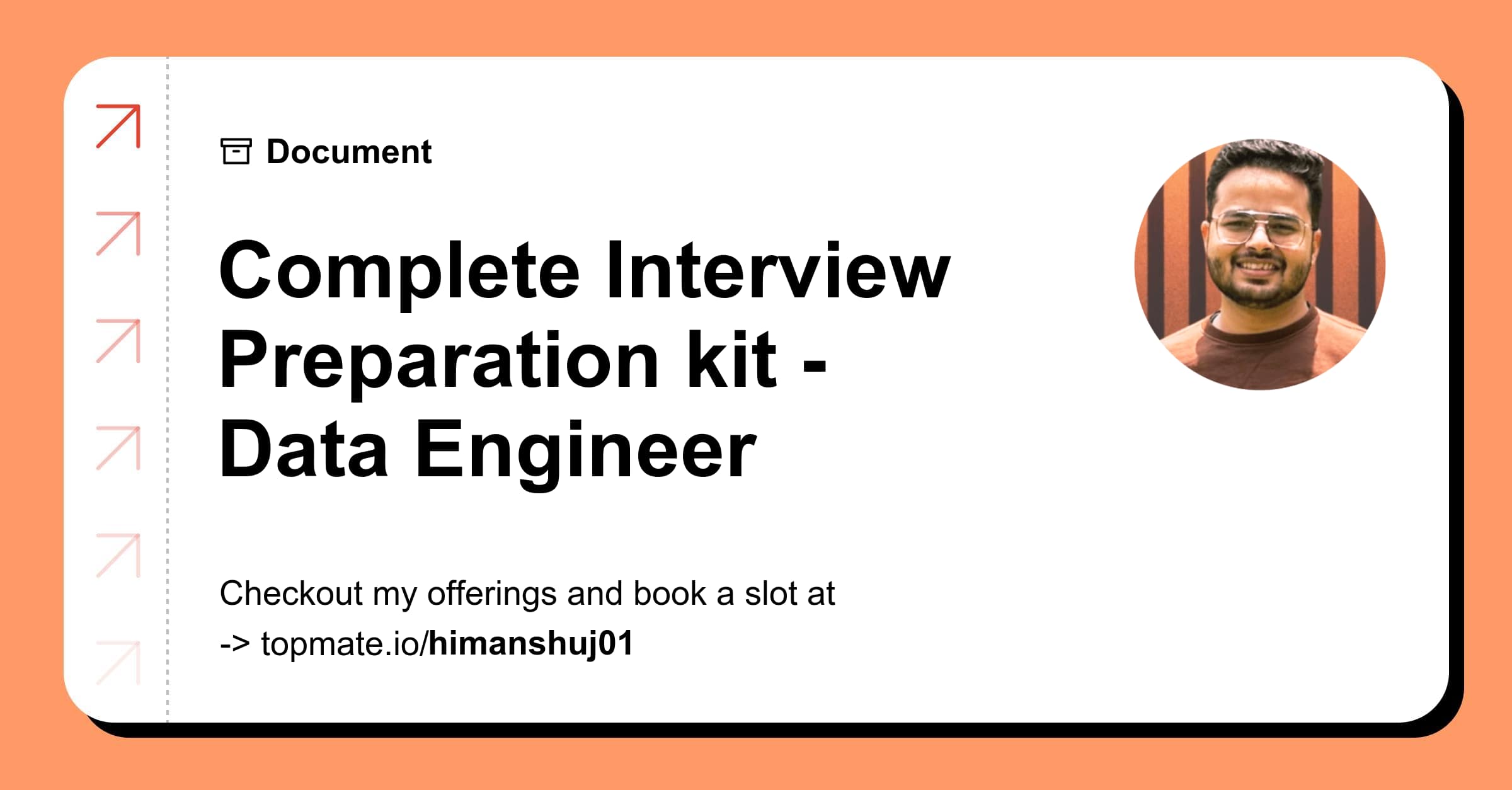 Complete Interview Preparation kit - Data Engineer with Himanshu Jain
